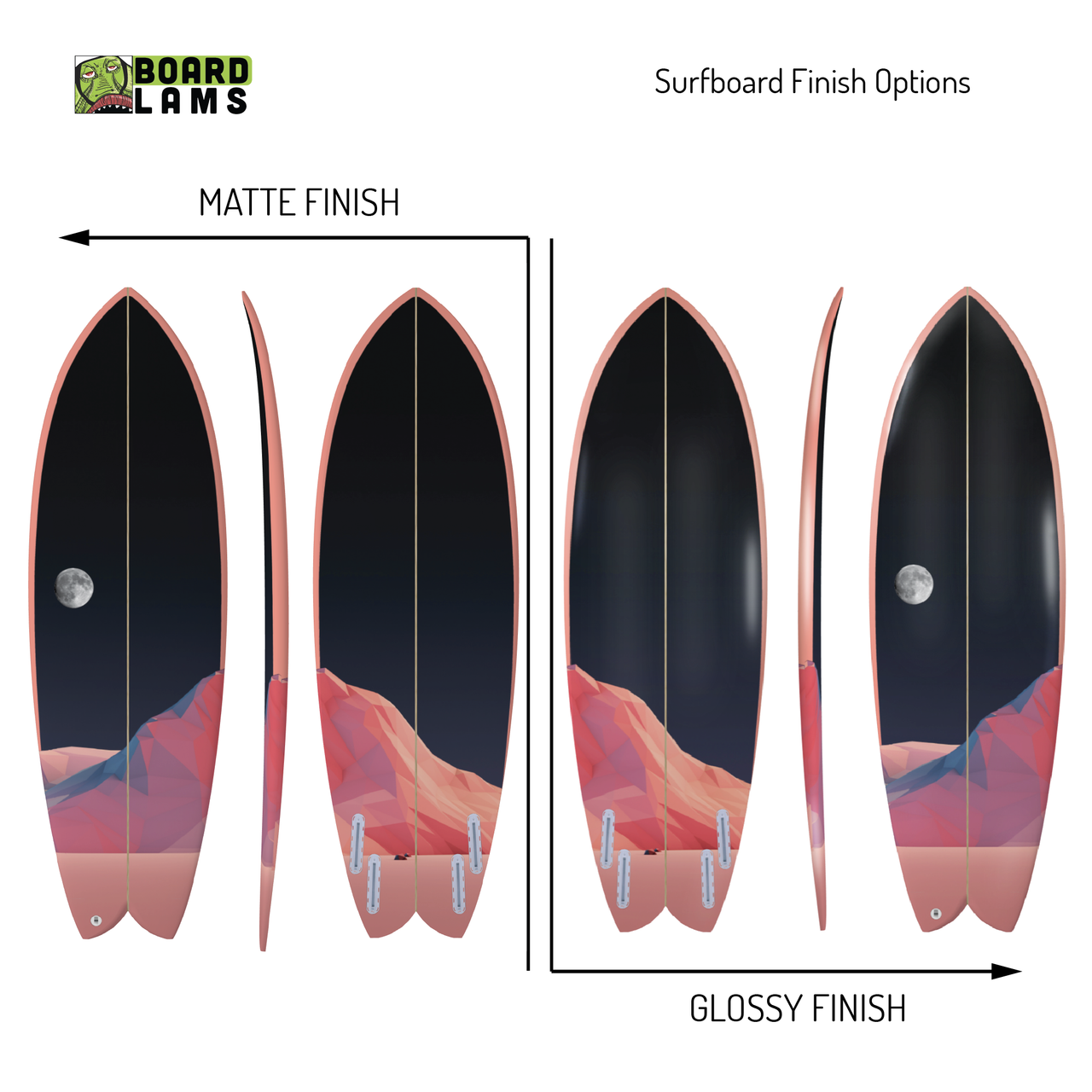 Complete Surfboards - Ready to Ride or for Marketing / Promotional ...